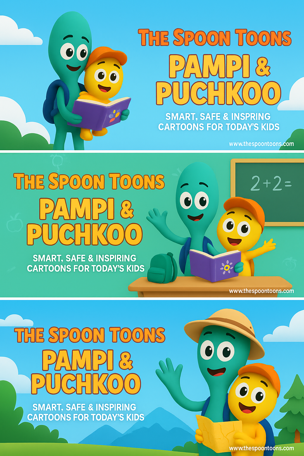 The Spoon Toons - Smart, Safe & Inspiring Cartoons for Kids